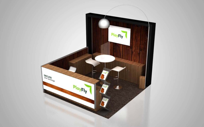 10x10 Trade Show Booth Rental | 10x10 Booth Display